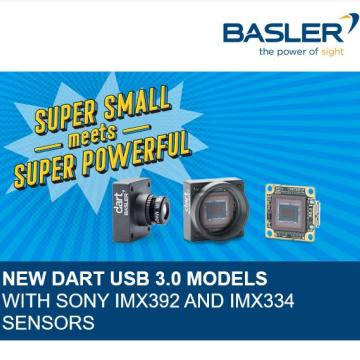 New dart USB 3.0 models with SONY IMX392 and IMX334 sensor | DVC ...